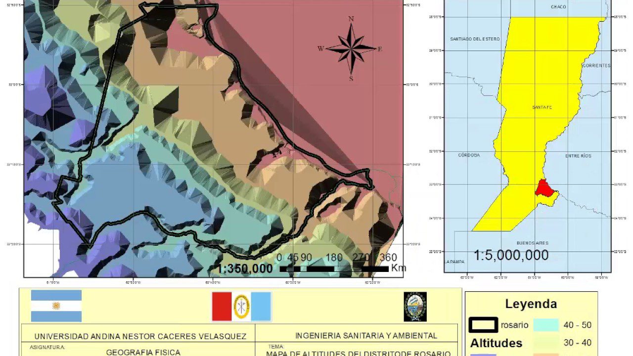 Mapa Detallado de la Zona Noroeste de Rosario: Guía Completa y ...